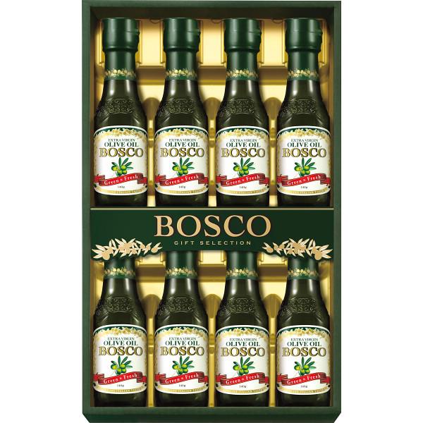 【商品内容】●ボスコエキストラバージンオリーブオイル１４０ｇ×８●化粧箱入●箱サイズ：22.8×37.3×6.0cm●箱重量：2.7kg●宅配温度区分：常温●賞味期限：(製造より)約760日●JAN 4902380433279# ボスコ オ...