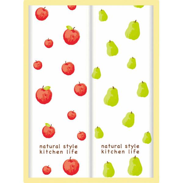 【商品内容】●現品約３３×３２ｃｍ●綿１００％●キッチンクロス×２●原産国：日本●化粧箱入●箱サイズ：19×26×2cm●箱重量：95g●JAN 4560205136172