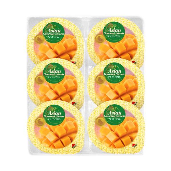 【商品内容】●マンゴープリン　52g×6個●アレルゲン：乳成分・大豆●商品サイズ：180×165×110mm●商品重量：450g●賞味期限：（製造より）180日●JAN 4932123005463 # スイーツ マンゴープリン ギフト プレ...