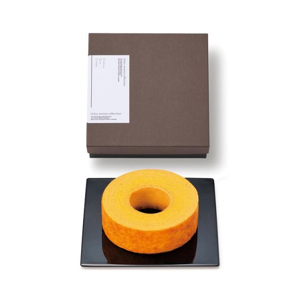 ※この商品は１２個以上のご注文に限らせていただきます。●バウムクーヘン１個（北海道産生クリーム使用）直径約１４．３cm●賞味期限／製造日より常温約２０日●アレルゲン／【乳成分・小麦・卵】●箱１７．６×１７．５×６．１cm　