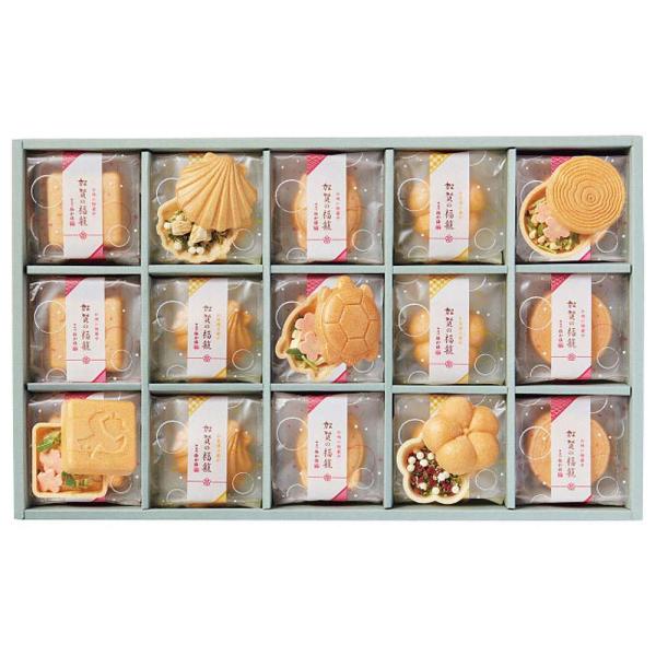 ●箱サイズ約：45.2×27.5×4.7(cm)/重さ：506g●化粧箱入●最中お吸物（湯葉・豆腐・鯛×各３）、最中お茶漬け（貝柱・梅×各３）（計１５食）●地元金沢でひとつひとつ焼き上げた最中に様々な具材を入れて、丹精込めて作り上げています...