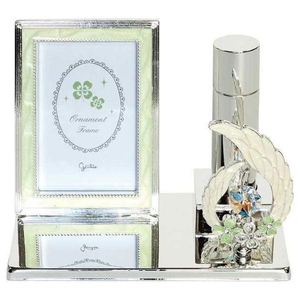 ★★こちらの商品はギフト包装不可★★●箱サイズ：約19×13×8.5（ｃｍ）/重さ：319g●白箱入●現品（オーナメントフレーム）約１２×７×９．５ｃｍ、（フレーム）約５×８ｃｍ、（お骨入れ）約２×８×８ｃｍ、（お骨入れ内寸）約０．９φ×６...