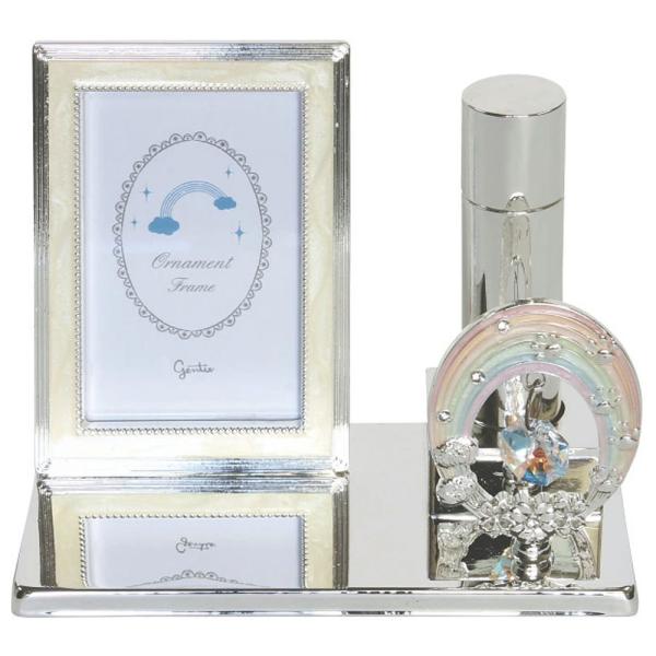 ★★こちらの商品はギフト包装不可★★●箱サイズ：約19×13×8.5（ｃｍ）/重さ：319g●白箱入●現品（オーナメントフレーム）約１２×７×９．５ｃｍ、（フレーム）約５×８ｃｍ、（お骨入れ）約２×８×８ｃｍ、（お骨入れ内寸）約０．９φ×６...