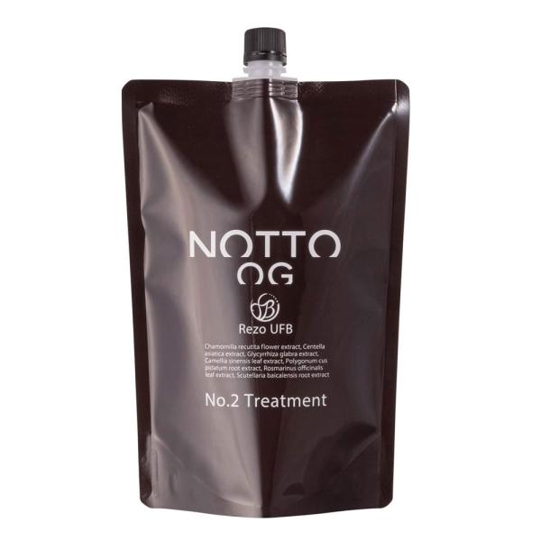 ■特徴■オーガニック成分で作られたノンシリコントリートメント。NOTTO OG No.2トリートメントは、ノンシリコン毛髪修復型のトリートメントです。ウルトラファインバブル水、トリートメント成分、UFM、3つの効果で髪を美髪へと導きます。※...
