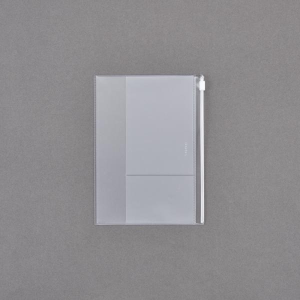 isshoni.カスタムパーツファスナーポケット　A5 サイズノートや手帳と一緒に使うことで機能を追加し、快適に使えるアイテム小物や名刺をまとめて持ち運べる製品仕様サイズ　208×151mm素材　　PVCJAN　　4902041724432