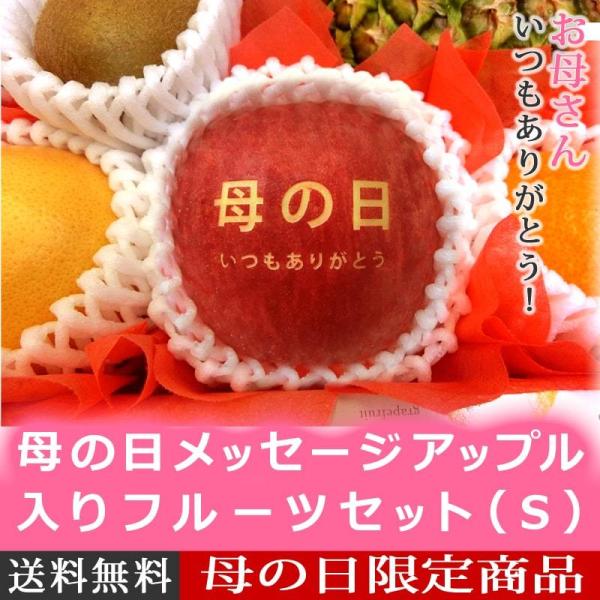 母の日メッセージアップル入りフルーツセット(S)■内容量《果物一例》・パイナップル・キウイ・リンゴ・柑橘類その他、旬のフルーツ※上記内容はあくまで一例となっており、果物の種類や産地は、発送当日の朝の仕入れ状況により異なります。ご了承ください...