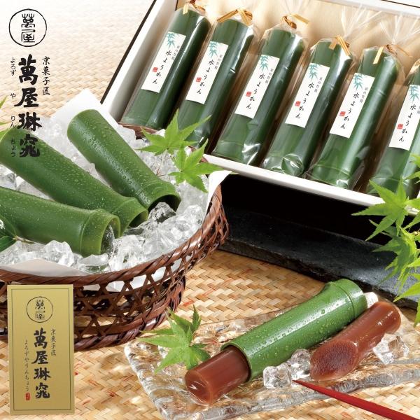 北海道産小豆を使用し、上品な甘さに仕上げました。口どけがとてもなめらかで、見た目も爽やかな竹筒入り水ようかんです。※竹筒はプラスチック製○商品内容：水ようかん65g×6○発送温度帯：常温○賞味期限(日)：常温180○商品お問合せ番号：172...