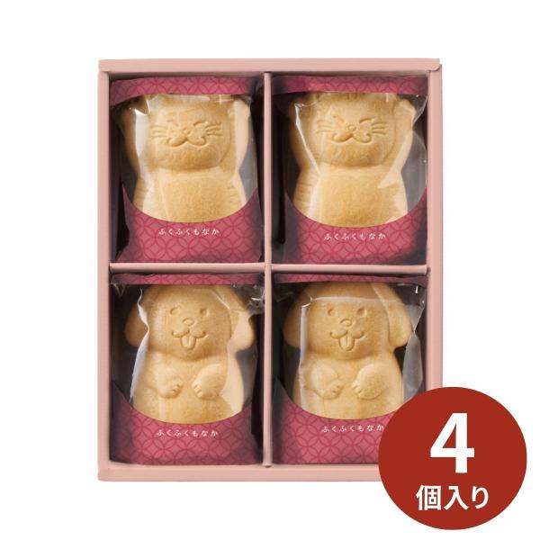 ぽっちゃりとした犬と猫の形がかわいい、手づくり最中。自分で餡子を詰める楽しさと、いつでも作りたての美味しさの両方が味わえます。和菓子を普段食べない方でも、かわいい猫と犬に癒されること間違いなし。〇商品内容：犬もなか×2、猫もなか×2、あんこ...