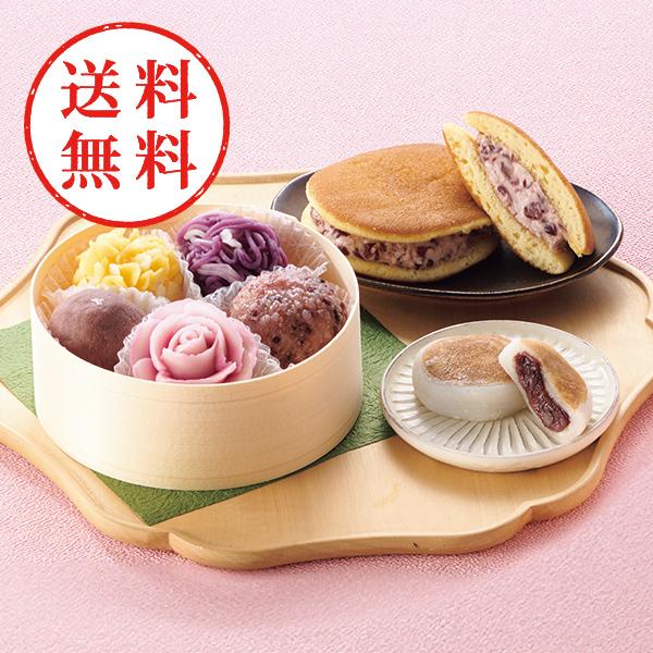 職人がひとつづつ手作りした色とりどりで味わいも異なる出雲おはぎ五種と出雲大社門前で人気の出雲ぜんざい餅、生どらの詰め合わせです。●出雲おはぎ４０ｇ×５、生どら×２、ぜんざい餅×４●アレルゲン ： 卵　乳成分　小麦　大豆●賞味期間 ： 冷凍保...