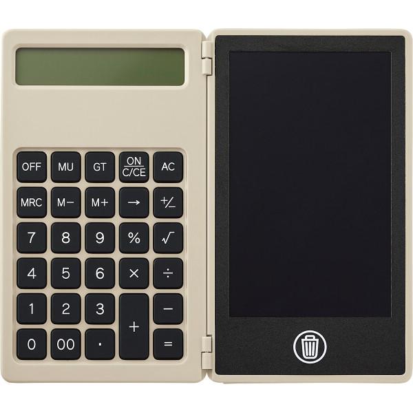 人気の電子メモに便利な電卓がセット。折りたたんで持ち運べるため傷みにくいです商品名/電卓付き電子メモ(4.4インチ)内容/専用タッチペン×1・ボタン電池×2(モニター用)タイプ/グレージュ材料・材質/ABS樹脂・シリコーンゴム商品サイズ/約...