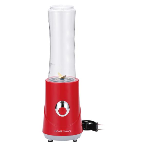 400ml容量のスリムなブレンダー商品名/HOME SWAN トライタンボトルブレンダー 400ml タイプ/レッド材質/回転刃:ステンレス(チタンコーティング)、 ボトル:トライタン樹脂、飲み口ふた・本体:ABS樹脂サイズ/10×10×3...