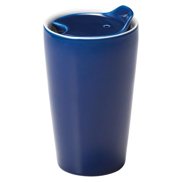商品名/CERA THERMO タンブラー310ml タイプ/ネイビー材質/磁器、シリコンサイズ/φ8.6×13.7cm箱サイズ/16.7×10.3×9.7cm容量/0.5kg原産国/中国品番/CT-1683/5【オススメ 人気 ギフト 用...