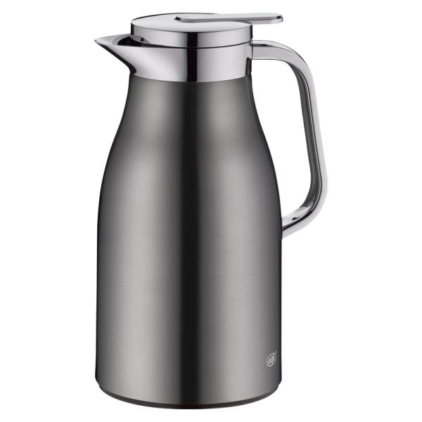 ドイツ語で「色」を意味するFARBE。ホームパーティやふだんの暮らしの中で、テーブルを華やかに彩ります。商品名/アルフィ FARBE 真空断熱ポット1L タイプ/クールグレー材質/ステンレス鋼 、ポリプロピレン、ABS樹脂、シリコーンゴムサ...