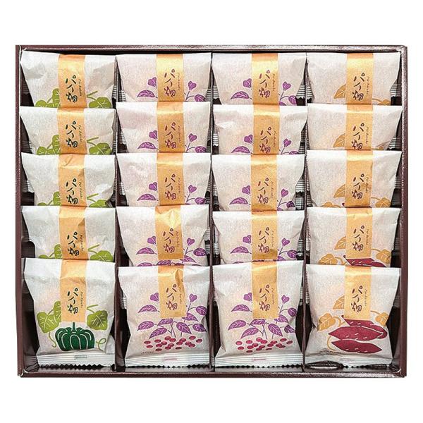 パイ生地で餡を包み、しっとりと焼き上げた和風洋菓子。商品名/栄光堂製菓 パイ畑20個入 内容/あずき×10、パンプキン・スイートポテト×各5箱サイズ/31×36.5×4.7cm賞味期間/110日アレルゲン/卵・乳・小麦・大豆・大豆品番/60...