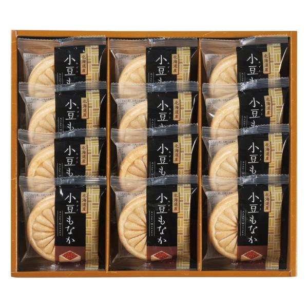 北海道産小豆を100%使用したあずきもなか。粒の大きさや色の鮮やかさが特徴です。大粒で光沢のある小豆は、見た目にも美しく、餡子にした際の風味も格別です。豊かな土壌と適度な水分が小豆の成長を促し、しっかりとした粒の北海道小豆粒餡100%使用の...