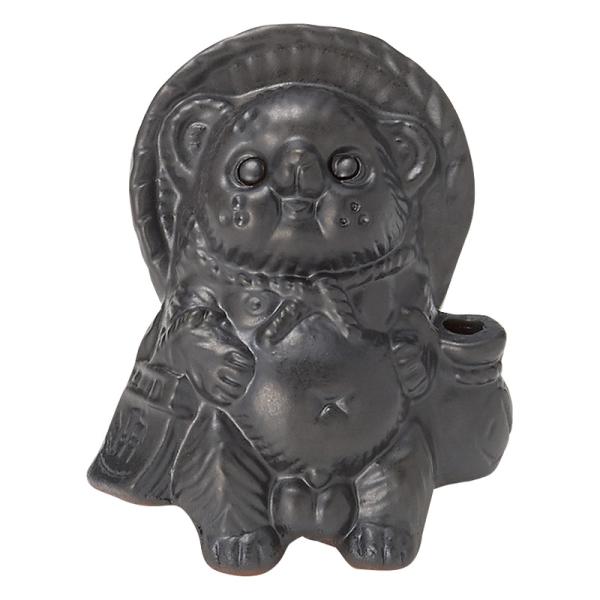 小さくて可愛いオスの座り狸。カップ麺の蓋を押さえたりデスクに腰掛けさせたり、色々使えます。商品名/信楽焼 Tanutanu オス内容/本体(約70×50×85mm)×1タイプ/黒材質/陶器箱サイズ/約75×75×90mm原産国/日本製型番/...