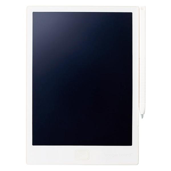 何度も書いて、すぐに消せる。A6手帳サイズの電子メモパッド。ペーパーレスだから環境に優しい。約30,000回書き換えが可能。商品名/キングジム ブギーボード BB-14内容/本体(約148×105×5.5mm)×1タイプ/ホワイト材質/AB...