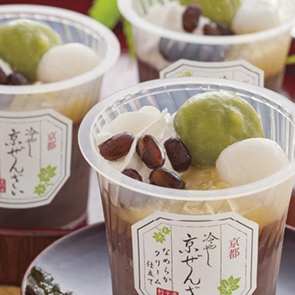 京の和心たっぷり『冷やしぜんざい』です。モンドセレクション金賞受賞の『あん』を使い、団子・栗あん・ホイップクリームを贅沢にトッピング。伝統の中にもモダンな風情を感じる、京都ならではの夏の人気デザートです。商品名/京都 養老軒 冷やし京ぜんざ...