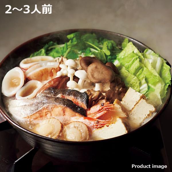 味噌仕立てのたれでいただく石狩鍋は北海道でお馴染みの郷土料理です。北海道産の秋鮭を主役に甘えびや帆立、つみれにスルメイカなどを詰め合わせました。体の芯から温まる一品。ご自宅の野菜も一緒に煮込んでからお召し上がりください。内容●秋鮭切身　　 ...