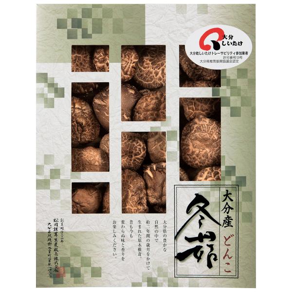 肉厚でころんと丸い形と、弾力のある歯ごたえ。水分が抜けた分、生のしいたけより保存性が高く、旨みもぎゅっと凝縮されています。●100g●原産地　大分県商品関連ワード 椎茸 乾物 大分産 椎茸 どんこ ギフト 詰め合わせ内祝い 出産内祝い お祝...