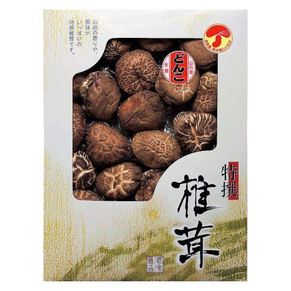 肉厚でころんと丸い形と、弾力のある歯ごたえ。水分が抜けた分、生のしいたけより保存性が高く、旨みもぎゅっと凝縮されています。商品内容　120g原産地　　日本商品関連ワード 椎茸 乾物 国産どんこ椎茸 ギフト セット内祝い 出産内祝い お祝い ...