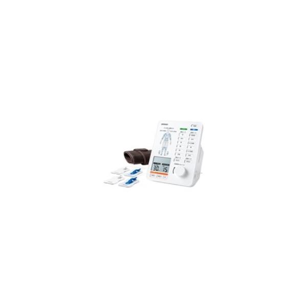 【仕様】本体サイズ(幅×高さ×奥行)：約195×234×210mm重さ：約1,200g基本周波数：約1〜1200Hz使用電源：専用ACアダプタ、定格入力 AC100V、50-60Hz、定格出力 DC12V 1.8A付属品：患部集中パッド(1...
