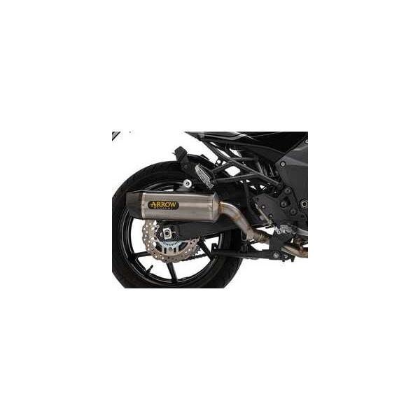 メーカー:ARROW(アロー)商品名: スリップオン RACE TECH ユーロ5承認型番:71945AKサイレンサー素材:アルミ (カーボンエンドキャップ/バッフル付属)中間パイプ:ステンレス適合車種:KAWASAKI Versys100...
