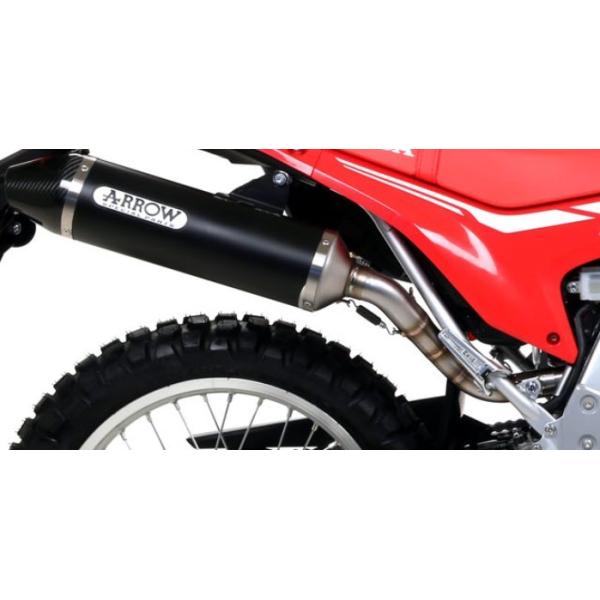 メーカー: ARROW(アロー)適合車種: HONDA: CRF250L年式: 2017年-2018年式マフラータイプ: スリップオン Thunderサイレンサー素材: 型番: 72528AKN: アルミダーク(カーボンエンドキャップ/バッ...