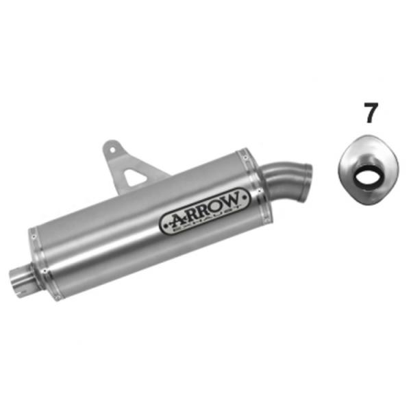 メーカー: ARROW(アロー)適合車種: HONDA: CRF1000L Africa Twin年式: 2016年-2019年式マフラータイプ: スリップオン Maxi Race-Tech ユーロ3,4承認サイレンサー: アルミ: ステン...