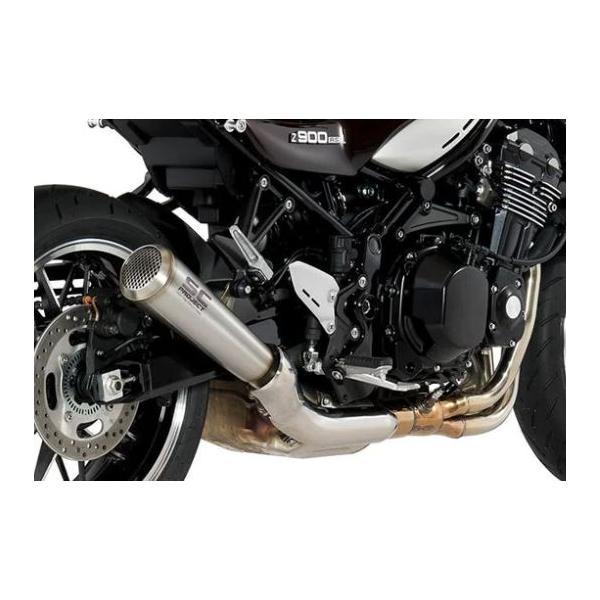 適合車種: Kawasaki Z900RS年式:2018年-2021年式ユーロ4対応 / 純正キャタライザー対応SCプロジェクト 製品概要タイプ ヴィンテージコニック '70s スリップオン本体材質 ステンレス鋼 AISI-304バッフル ...