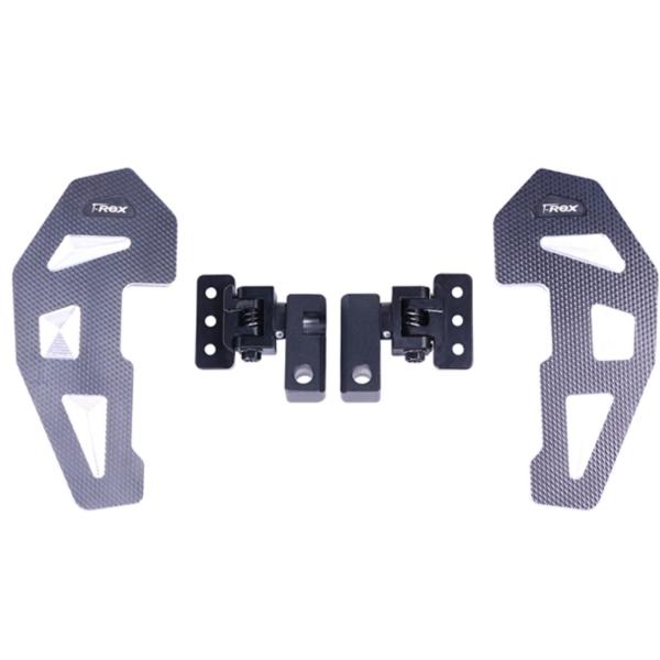 GIGASTATIONは米T-REX社の正規輸入代理店です。メーカー:T-Rex Racing(国内正規輸入品)商品名:FloorboardsSelect Floorboard Style:A-Contrast Cut適合車種:Kawasa...