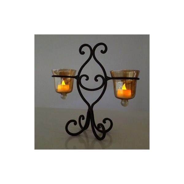 ＬＥＤの小さな灯かりでリビングや玄関のインテリアに大活躍灯かりは小さくても存在感は大きくほっとする空間を演出します時には小さな花やグリーンで飾っても…ブラウンガラスがお洒落商品名 ： ＬＥＤ付きキャンドルスタンド商品番号 ： ebn2927...