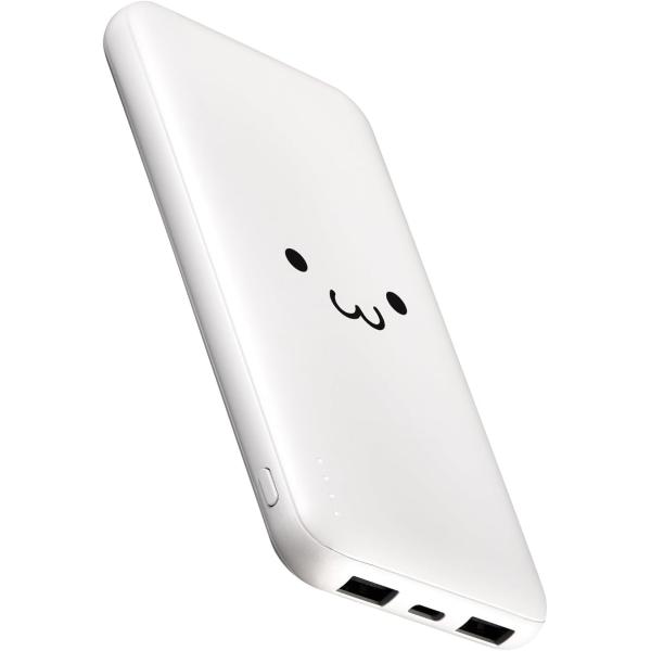 ◇商品特徴〜たっぷり使える10000mAhで長時間の外出時も安心。持ち運びしやすい薄型形状のモバイルバッテリー〜● USB-Aポート×2、USB Type-C(TM)ポート×1の3ポートから出力可能。USB-Aポートからは最大12W、USB...