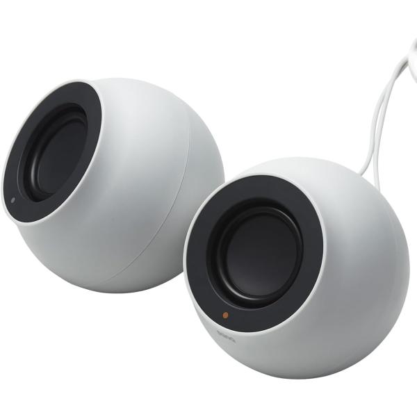 ◇商品特徴〜コロンとした球体ボディで暮らしの空間に自然になじむ、実用最大出力4.4Wの2.0chステレオスピーカー“Stina(スティーナ)”〜● 給電も音声入力もケーブル1本でOK。パソコンのUSB Type-C(TM)ポートに挿すだけで...