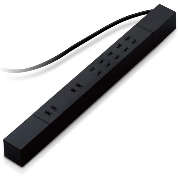 ◇商品特徴〜7つの差込口を備え利用シーンに合わせ形状を変更させることができる可動式電源タップ〜● 脚パーツ底面には超強力なネオジム磁石を配しておりスチール製の事務機などにしっかりと固定。● 差込口の取り出し方向を変更できる回転機構搭載。● ...