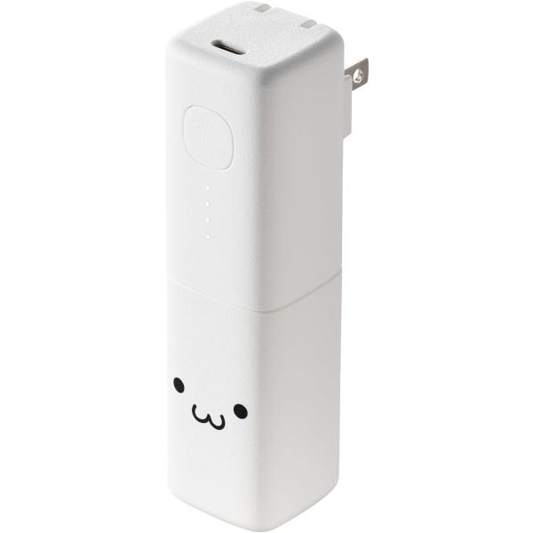 ◇商品特徴〜モバイルバッテリーとAC充電器の1台2役！スティックタイプで持ち運びに便利な5000mAhのAC充電器一体型モバイルバッテリーです。USB Power Delivery 20W対応でスマートフォンを高速充電〜●AC充電器一体型モ...