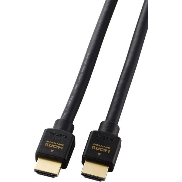 ◇商品特徴〜最大8K/60Hzの解像度に対応した認証済みのウルトラハイスピードHDMI(R)ケーブルです。安定した映像信号と音声信号のデジタル伝送を実現し、100Mbpsのイーサネット通信にも対応〜● 1本のケーブルで、映像信号と音声信号を...