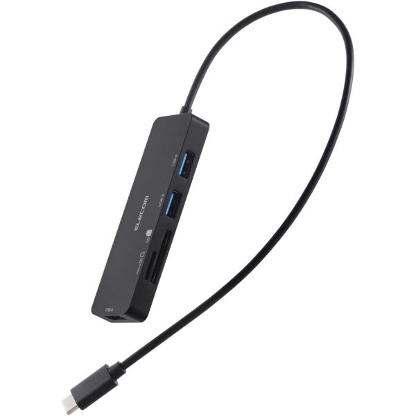 【商品概要】〜USBハブにSDカードスロットをプラス。USB 5Gbps(USB3.1(Gen1))対応のUSBマルチハブ〜●USB-Aポート3つとSDカードスロット・microSDカードスロット各1つを搭載。周辺機器の使用やファイルの同期...