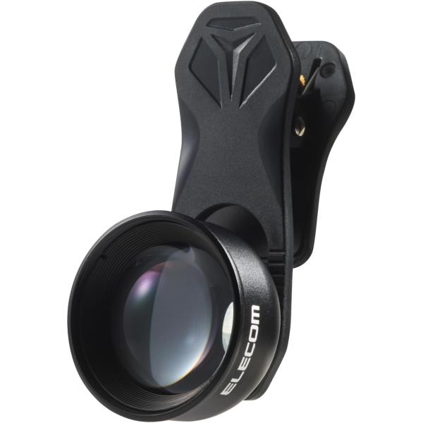 ◇商品特徴〜ズームでも高画質撮影ができる！スマートフォンのカメラレンズに合わせて挟むだけで、望遠撮影ができるスマートフォン用カメラレンズ(2倍)です。遠く離れた場所も鮮明に写すことができます〜●スマートフォンのカメラレンズに合わせて挟むだけ...