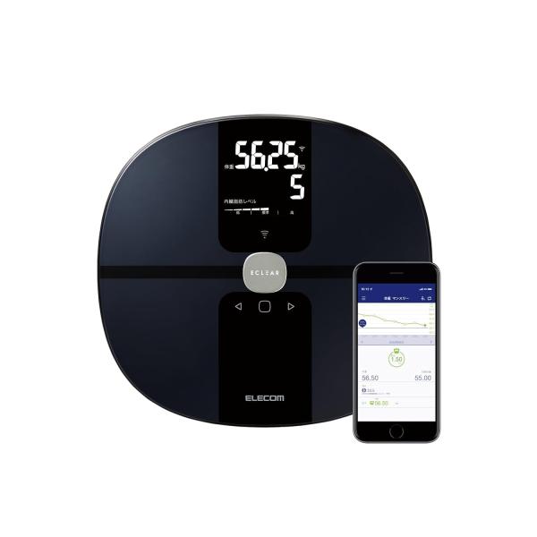 【 商品特徴 】〜乗るだけで測定データを専用アプリ「ECLEAR plus」(エクリア プラス)に自動転送できる、Wi-Fi通信機能搭載“エクリア 体組成計”です。 筑波大学との産学連携により、内臓脂肪レベルや体脂肪率、骨格筋率などの10項...