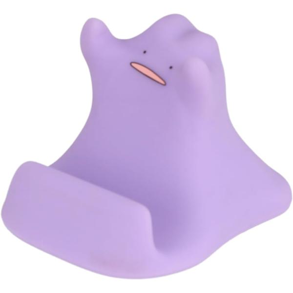 スマートフォンを立てて使用することができます。動画視聴時などに便利。本体サイズ：H50×W60×D70mmパッケージサイズ：約H90×W77×D62mm材質：シリコーン厚み最大13mm程度までのスマートフォンに対応。お客様のお使いのモニター...