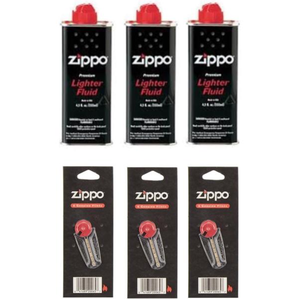 セット内容:ジッポーオイル小缶(133ml)×3本、フリント(6個入り)×3本 ・オイルは引火性が高いので火気の近くで注入しないでください。 ・子供の手の届かないところに保管してください。 ・ライターのキャップを閉じ、完全に火を消してくださ...