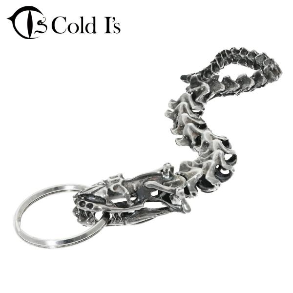 Cold I's コールドアイズ ブランド キーチェーン キーホルダー ヘビ 蛇 スネーク パイソン ボア 爬虫類 は虫類 リアル シルバーアクセサリー 商品番号 [CIS-06-002] ブランド Cold I's/コールドアイズ 商品説...