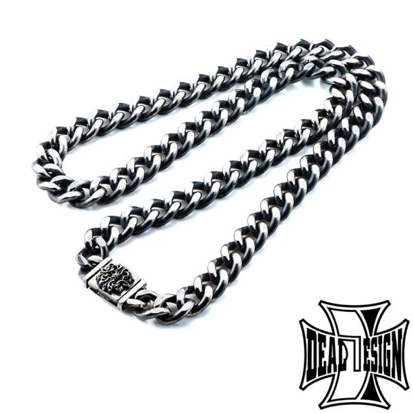 商品詳細ブランドDEAL DESIGN/ディールデザイン商品説明※受注制作となります。お届けに3週間〜1ヶ月前後頂きます。※受注制作品はご注文後のキャンセル、返品・交換はお受けできません。ロックボックスネックレス：キヘイチェーン重厚なキヘイ...