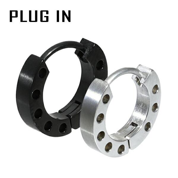 【PLUG IN/プラグイン】メンズ ブランド ピアス表示価格は1個あたりの価格です。両耳でお使いになる方は個数を「2」にしてご注文お願いいたします。『ステンレスアクセサリー』アレルギー性が低い金属のため、金属アレルギーによってシルバーアク...