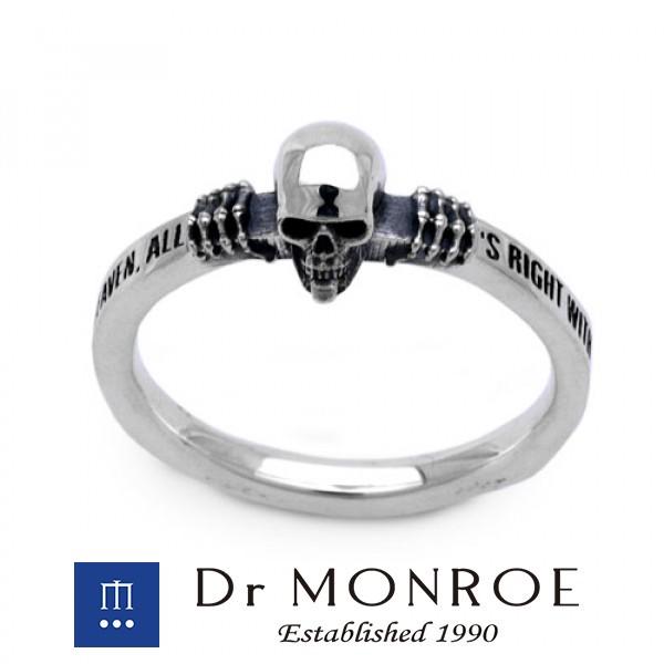 【Dr MONROE/ドクターモンロー】メンズ ブランド リング 指輪※こちらの商品は受注制作となります。お届けに3週間〜1ヶ月前後頂きますのでご了承下さい。GOD'S IN HIS HEAVEN, ALL'S RIGHT WITH THE...