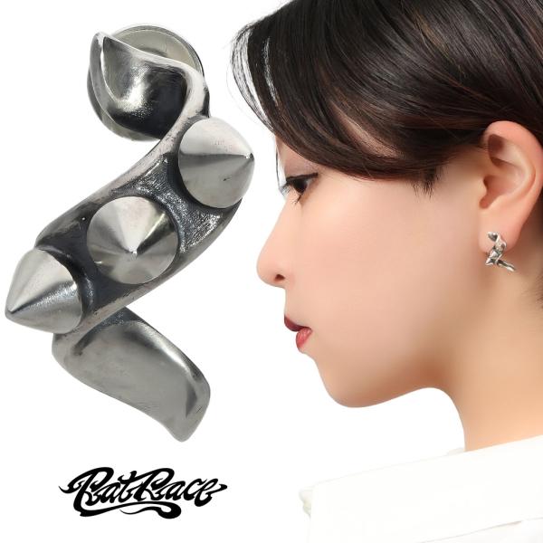 RAT RACE ラットレース ピアス シルバー スターリングシルバー シルバー925 メンズ レディース スタッズ スパイク リボン Studs on Ribbon Pierce スタッズオンリボンピアス 商品番号 [FRAT-RMEP-...