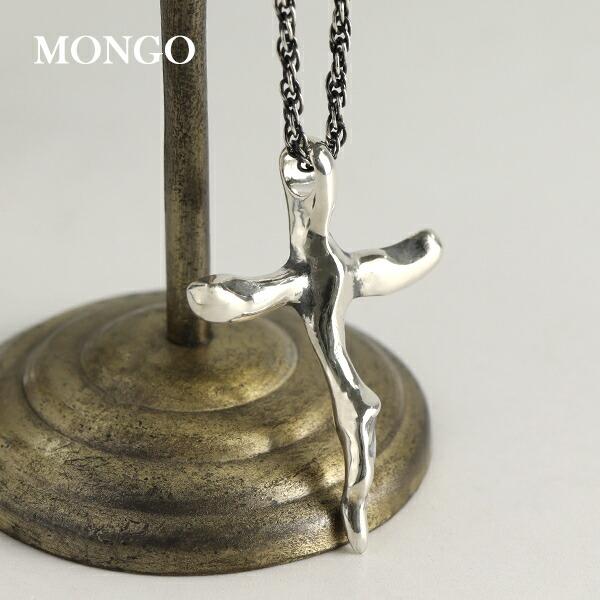 MONGO 十字架 クロス シルバーアクセサリー ネックレス 銀 シンプル クール ハード ナチュラル 流線 歪み ぐにゃぐにゃ ブランド メンズ 男性 プレゼント[使用チェーン 単品販売なし]現行コレクションの原点となるクロスペンダント。...