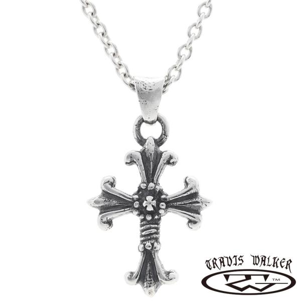 TRAVIS WALKER トラヴィスワーカー アクセサリー ネックレス ペンダント ペンダントヘッド シルバー スターリングシルバー シルバー925 メンズ DOUBLE CROSS CHARM※こちらの商品は受注制作となります。本国オー...