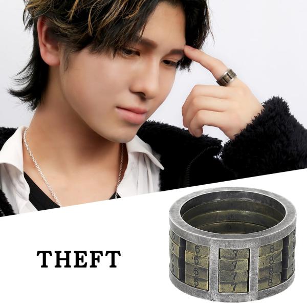 THEFT セフト アクセサリー リング 指輪 シルバー スターリングシルバー シルバー925 メンズ 燻し ナンバー 数字商品詳細(19号参照) 商品番号 [SFOX-VR-NUMBERLOCK4] ブランド THEFT/セフト 商品説明...